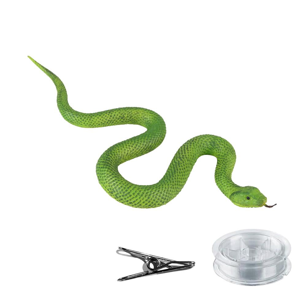 Clip on Snake Prank, Golf Snake Prank with String and Clip, Fake Snake ...