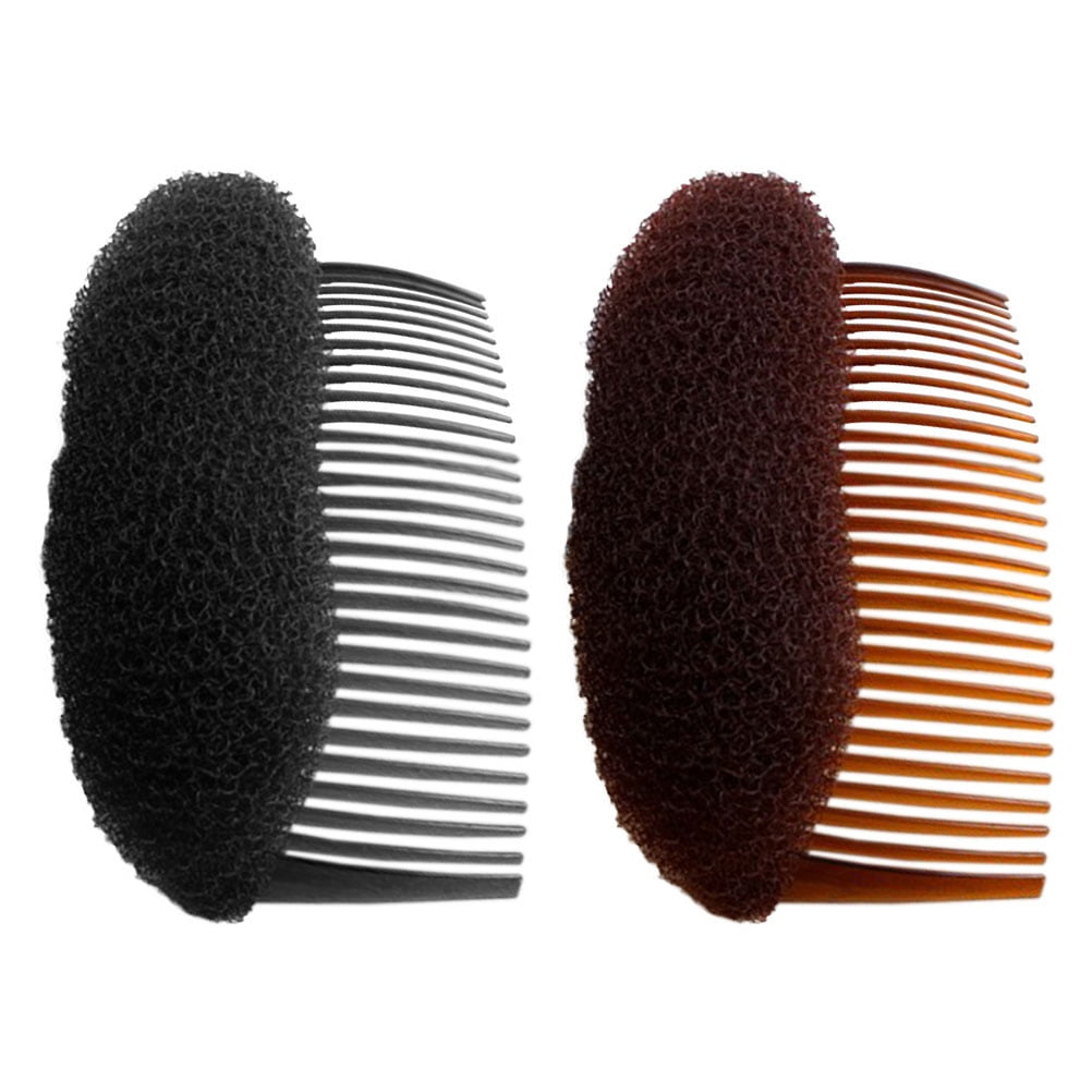Clip Sponge Bun 6 Pcs Ponytail Hair Comb Barrettes Styling Accessories ...