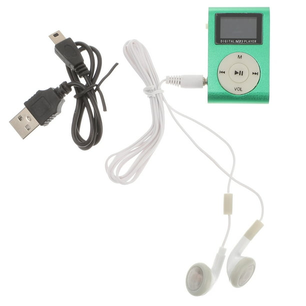 Clip Sports MP3 Player Micro Slot USB Port Portable Digital Media ...
