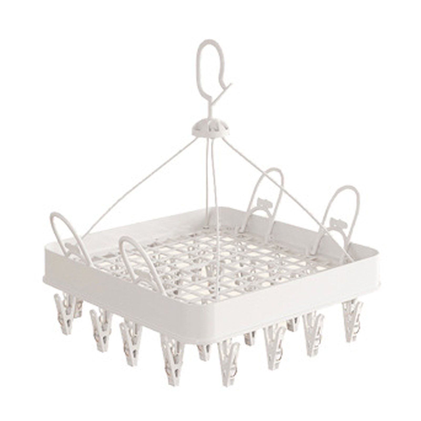 Clip and Drip Hanger Household Multiple Clip Hanging Drying Rack Hook ...