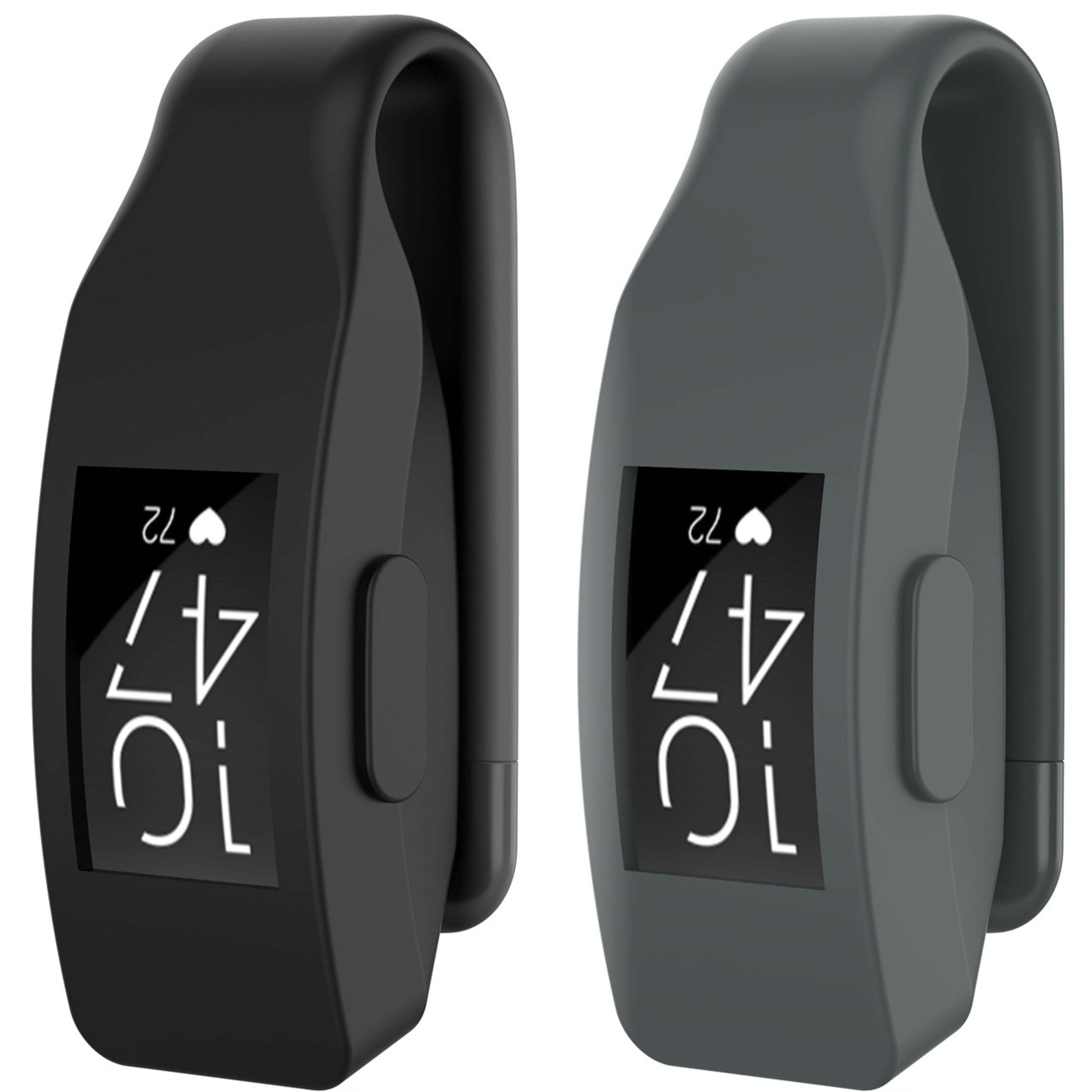 Clip for Fitbit Inspire or Inspire HR Holder Accessory, Black&Grey ...