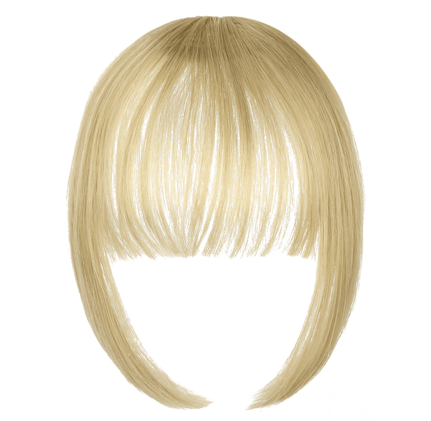 Clip in Bangs, Synthetic French Bangs Hair Clip, Fake Bangs Fringe with ...