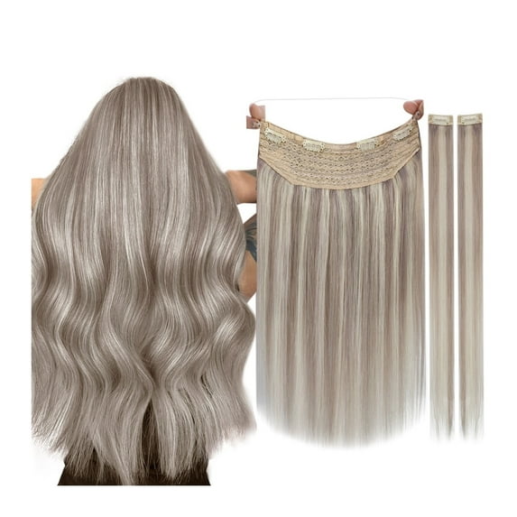 Clip in Hair Extensions Real Human Hair,Soft Natural Handmade Human ...
