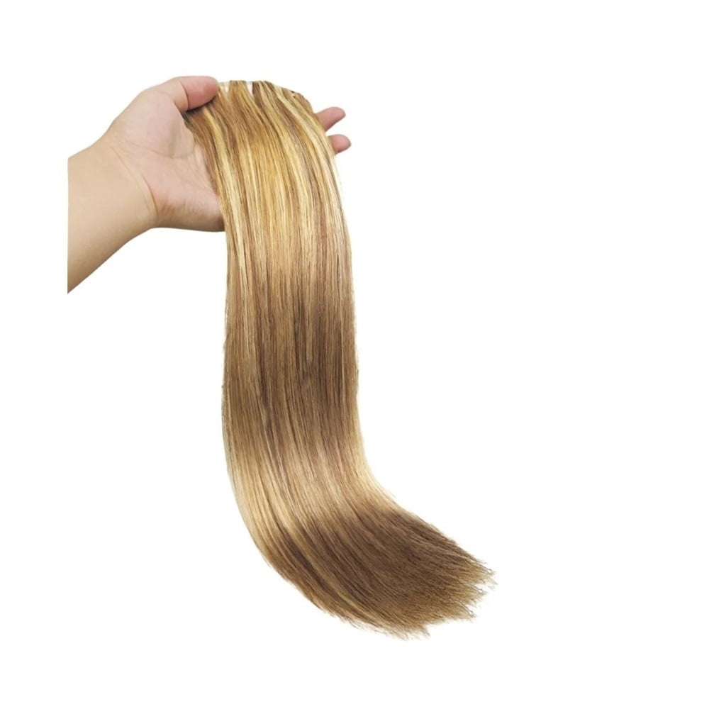 Clip in Hair Extensions Straight Per Set with 18 Clips 120G Double Weft ...