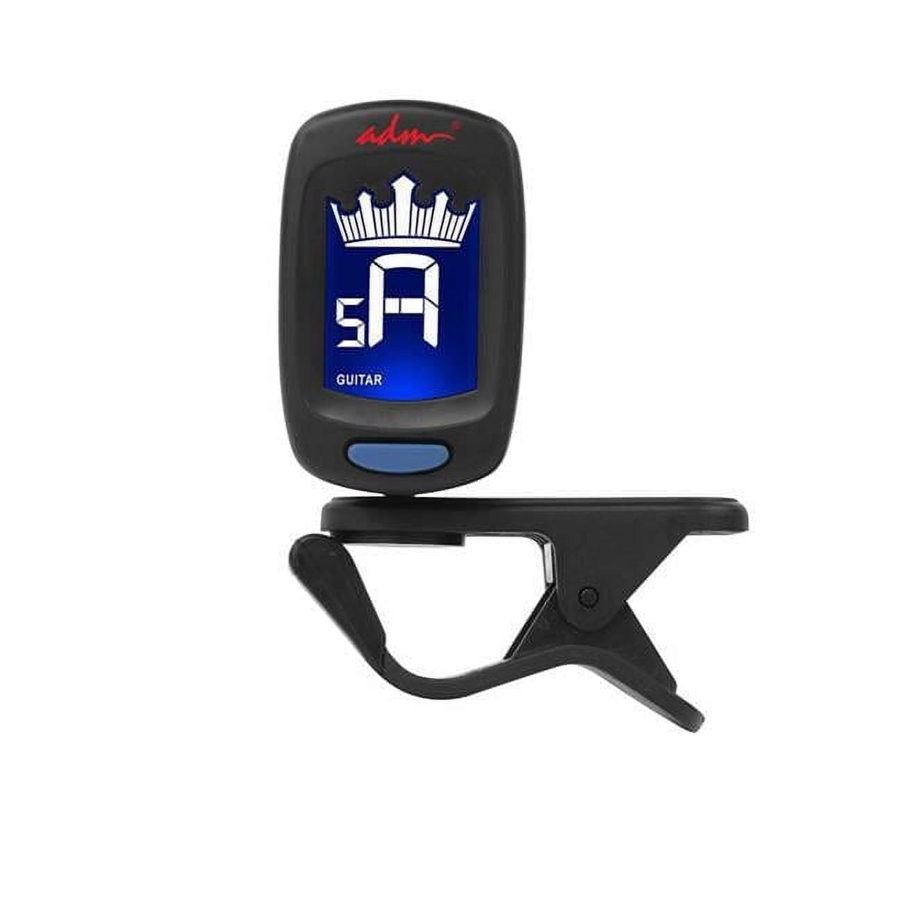 Clip on Digital Electronic Tuner for Acoustic & Electric Guitar, Black ...