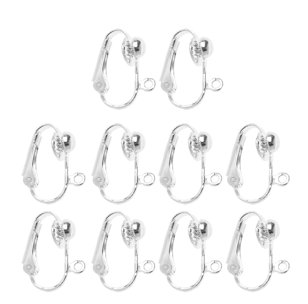 Clip-on Earring Converter With Comfort Earring Pads U-shaped Clip Ear ...