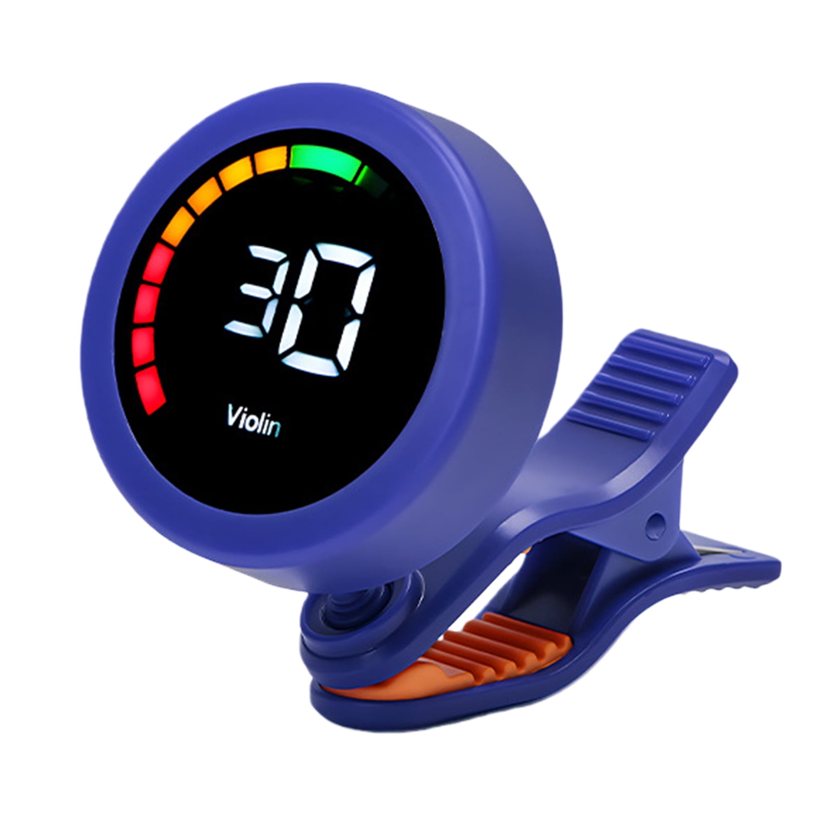 Clip on Guitar Tuner 360 Degree Rotating Digital Electronic Tuner ...