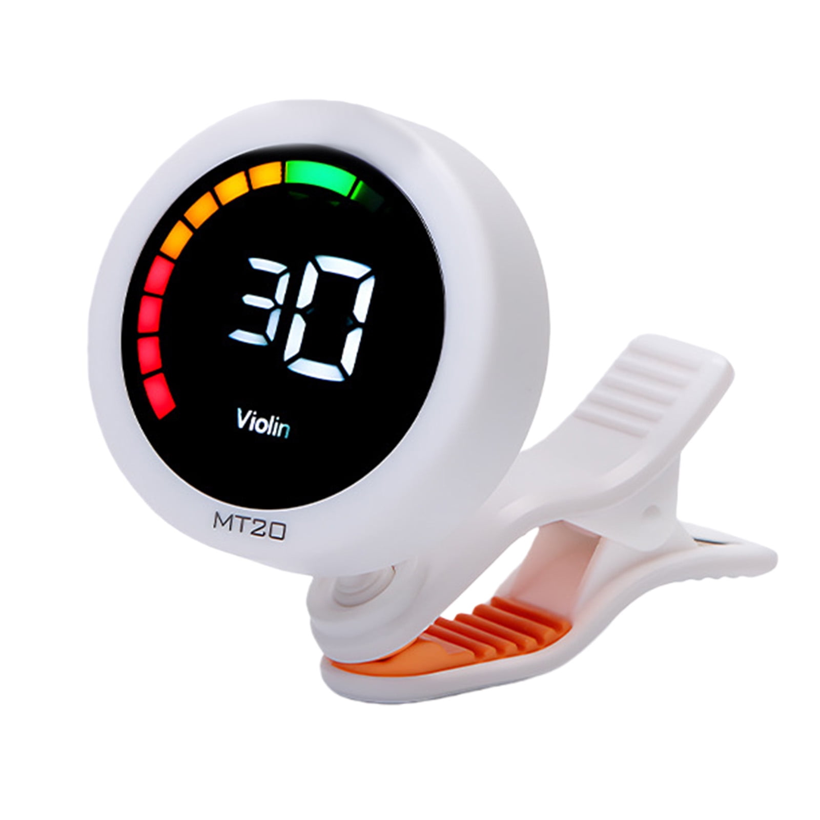Clip on Guitar Tuner 360 Degree Rotating Digital Electronic Tuner ...