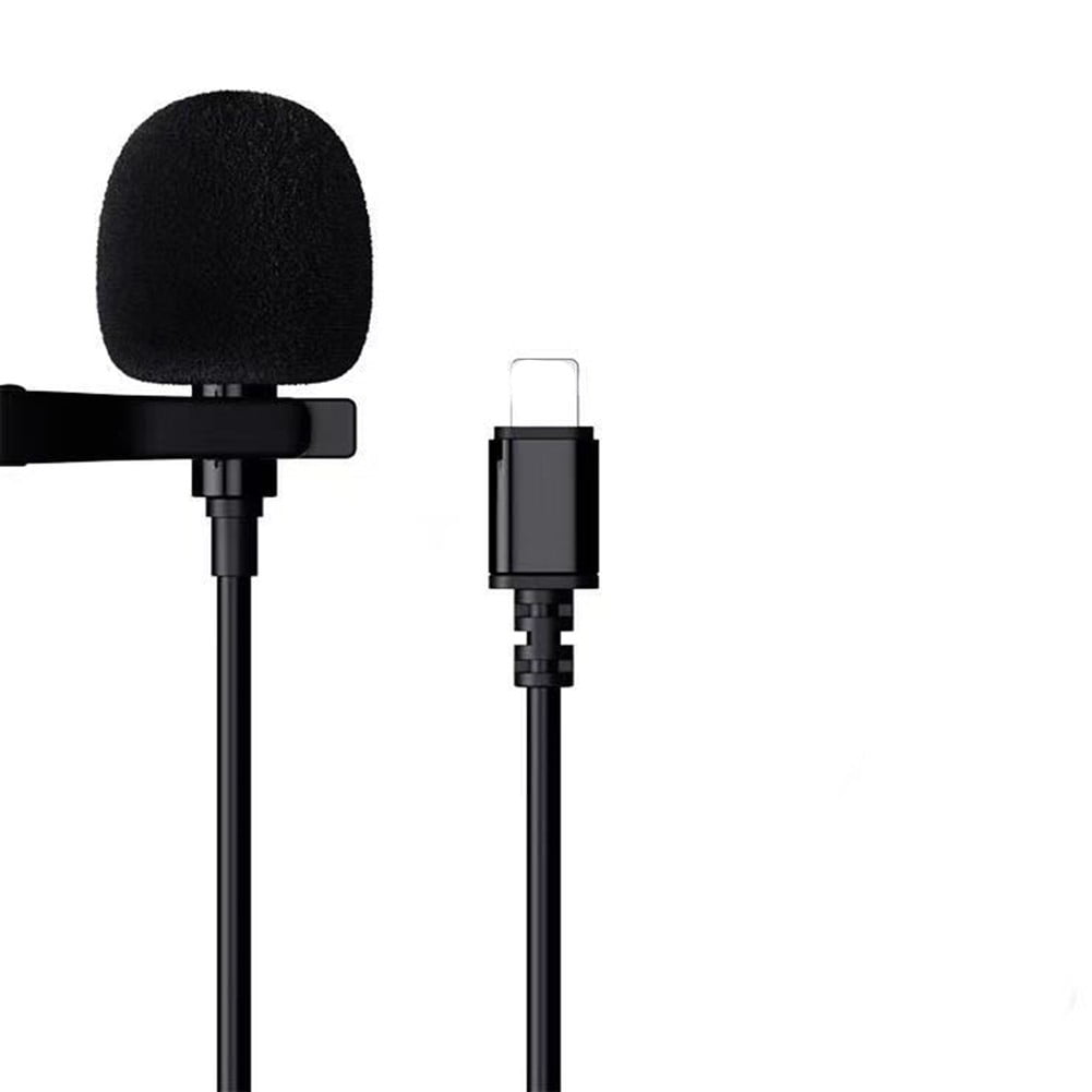 Clip-on Microphone Noise reduction for Live Streaming Recording VLOG ...