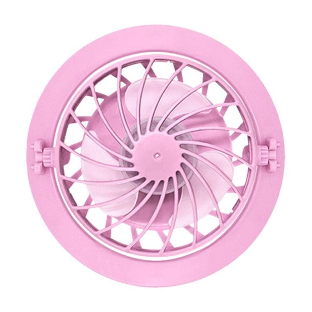 Clip-on * Mini Fan, Mini Solar Powered Fan Portable Handsfree Cooling ...