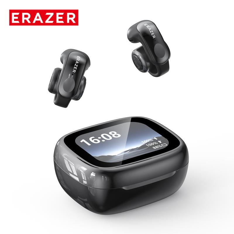 Clip-on Open Ear Translation Wireless Earbuds With APP, Wireless ...