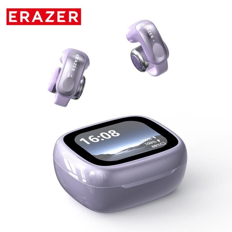 Clip-on Open Ear Translation Wireless Earbuds With APP, Wireless ...