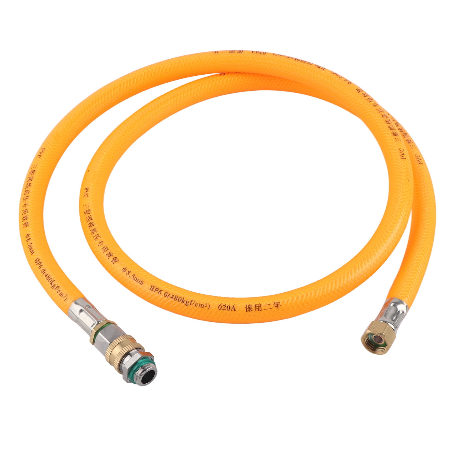 Clip-on Quick Connect, 1.2m/3.9ft DN6 High Pressure Hose Easy To ...
