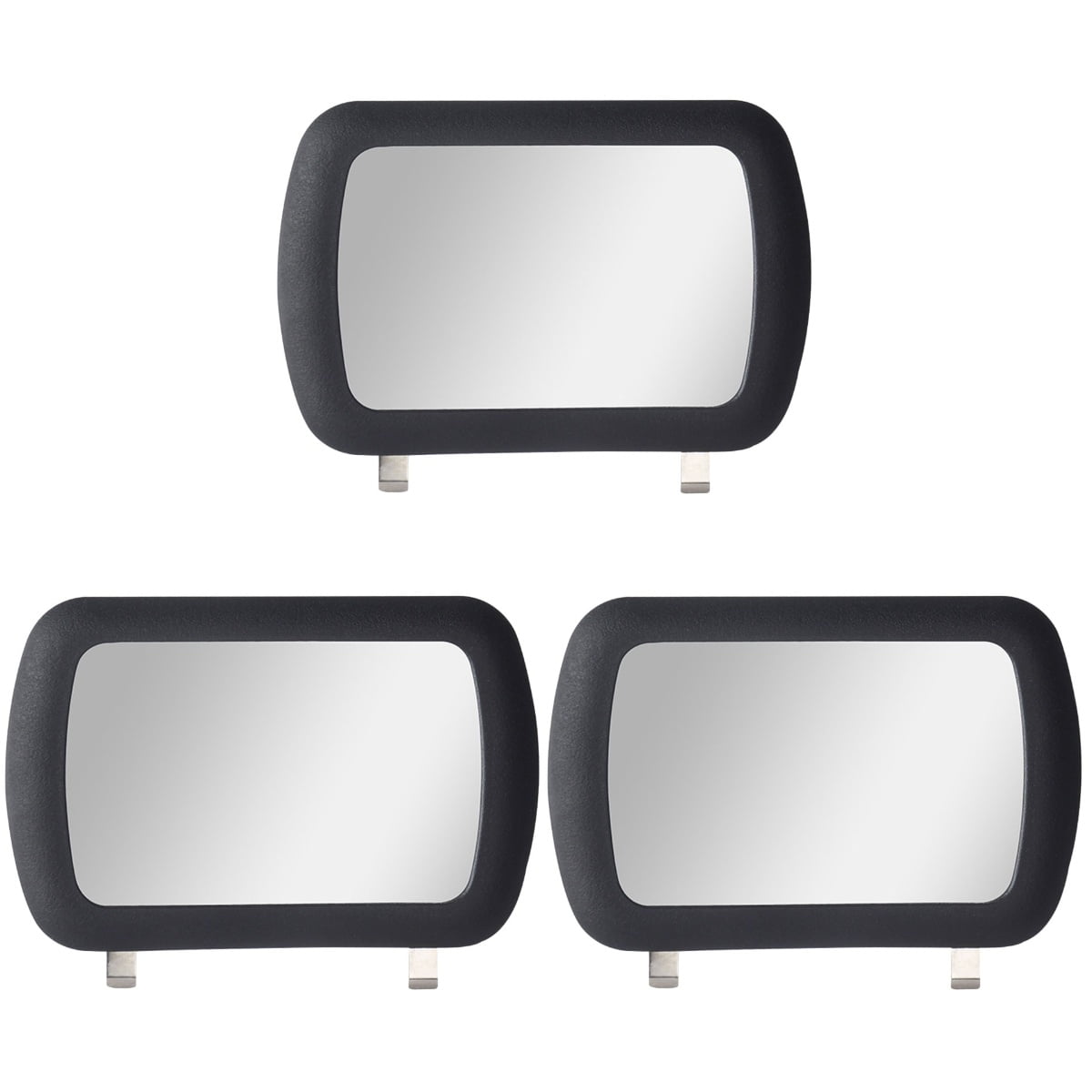 Clip on Rear View Mirror for Car Vehicle Vanity Interior Accessory ...