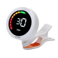 Clip on Rotating Guitar Tuner Electric Guitar Tuner Universals Digital ...