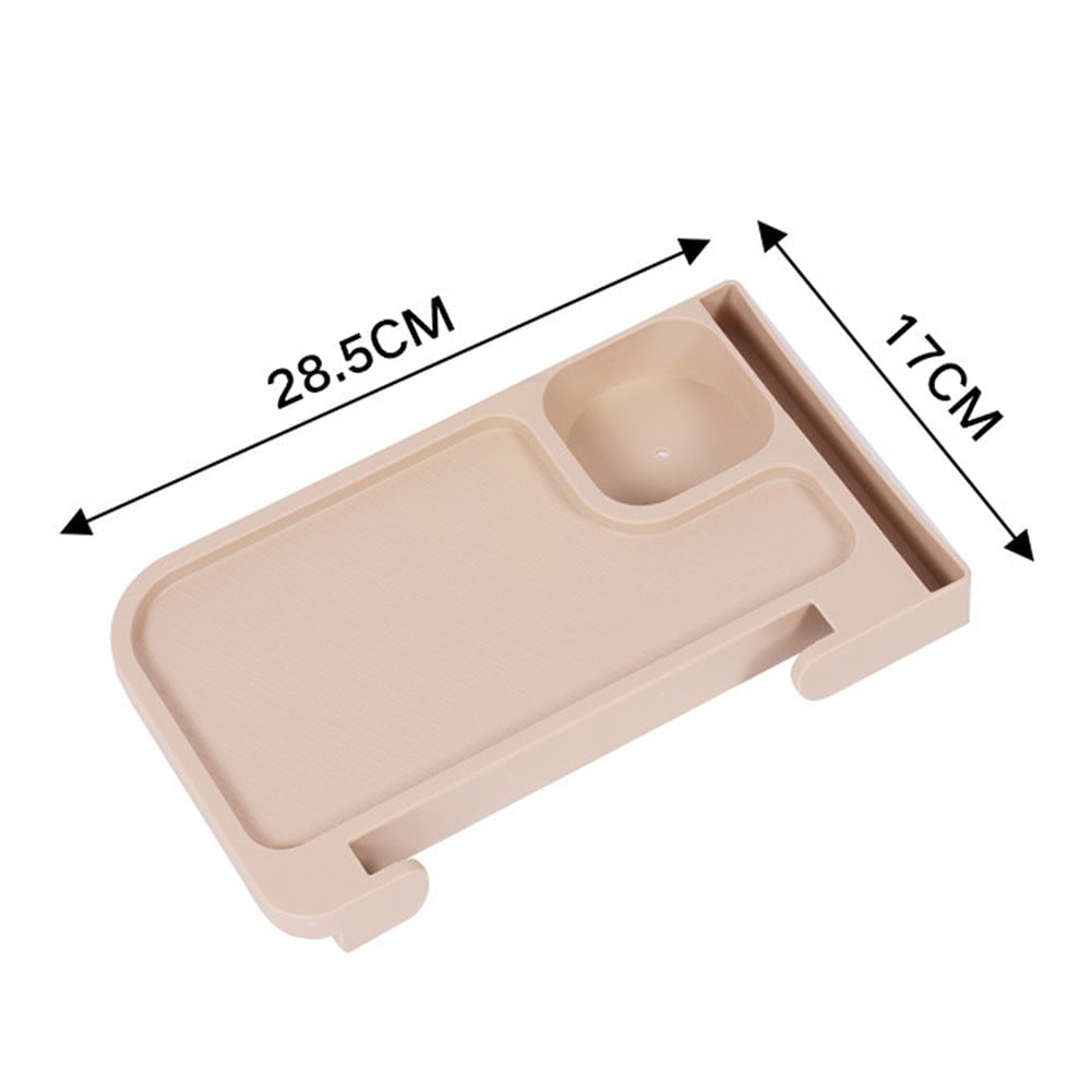 Clip on Side Table Cup Lounger Tray for Camping Foldable Aluminum Alloy ...