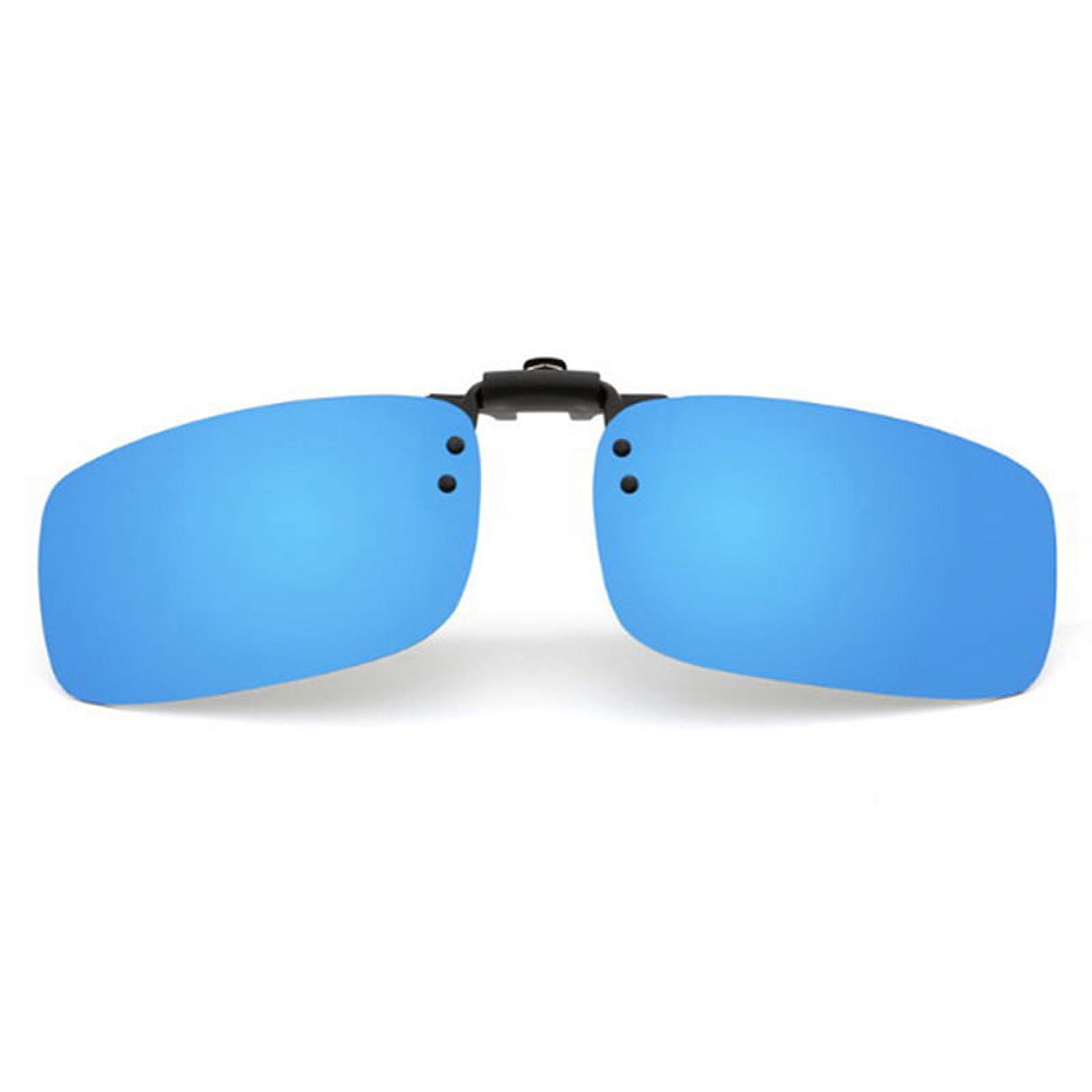Clip on blue light filter blocking glasses office computer anti UV ...