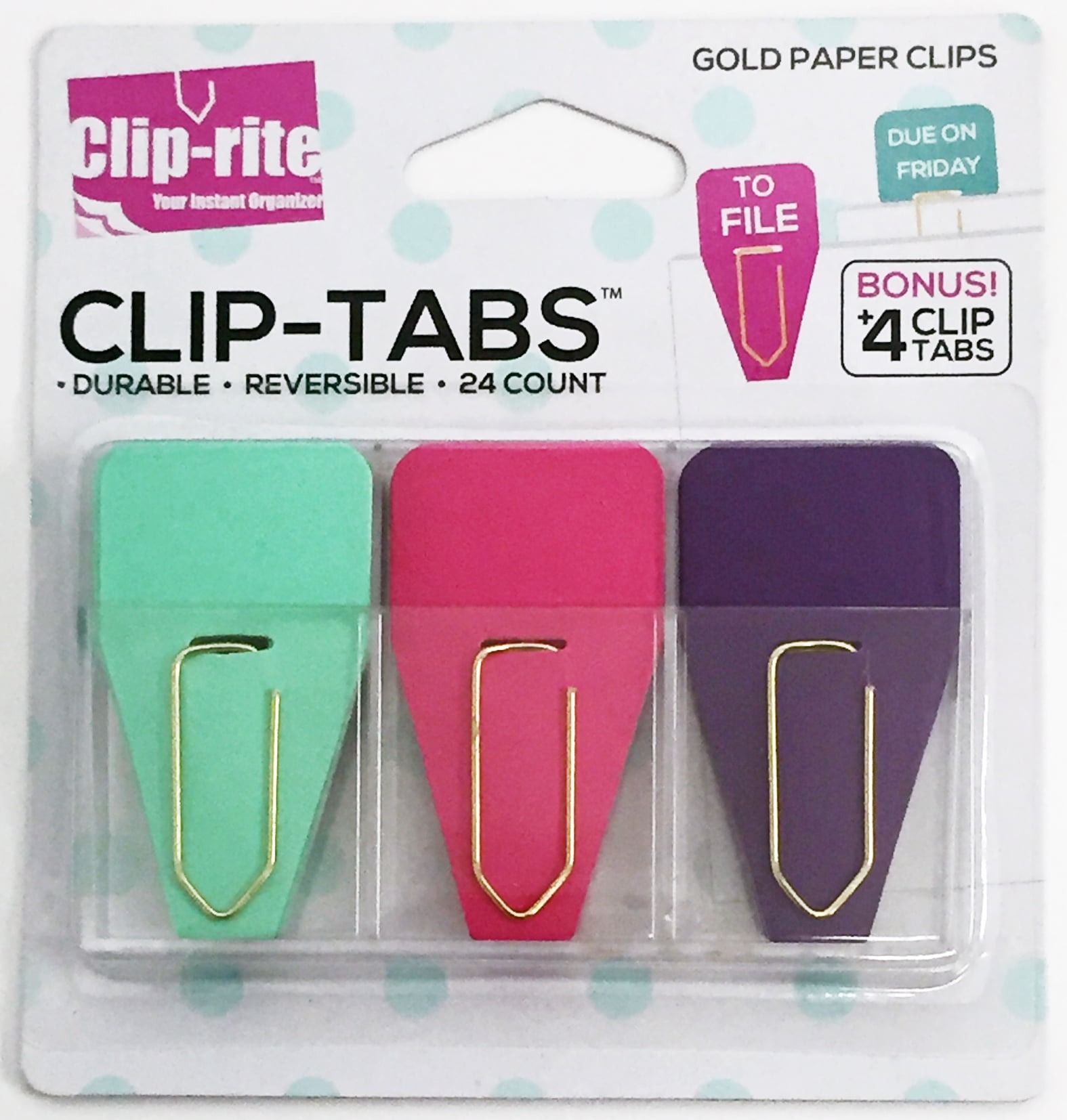 Clip-rite Paper Clips for Document Organization in Business - Walmart ...