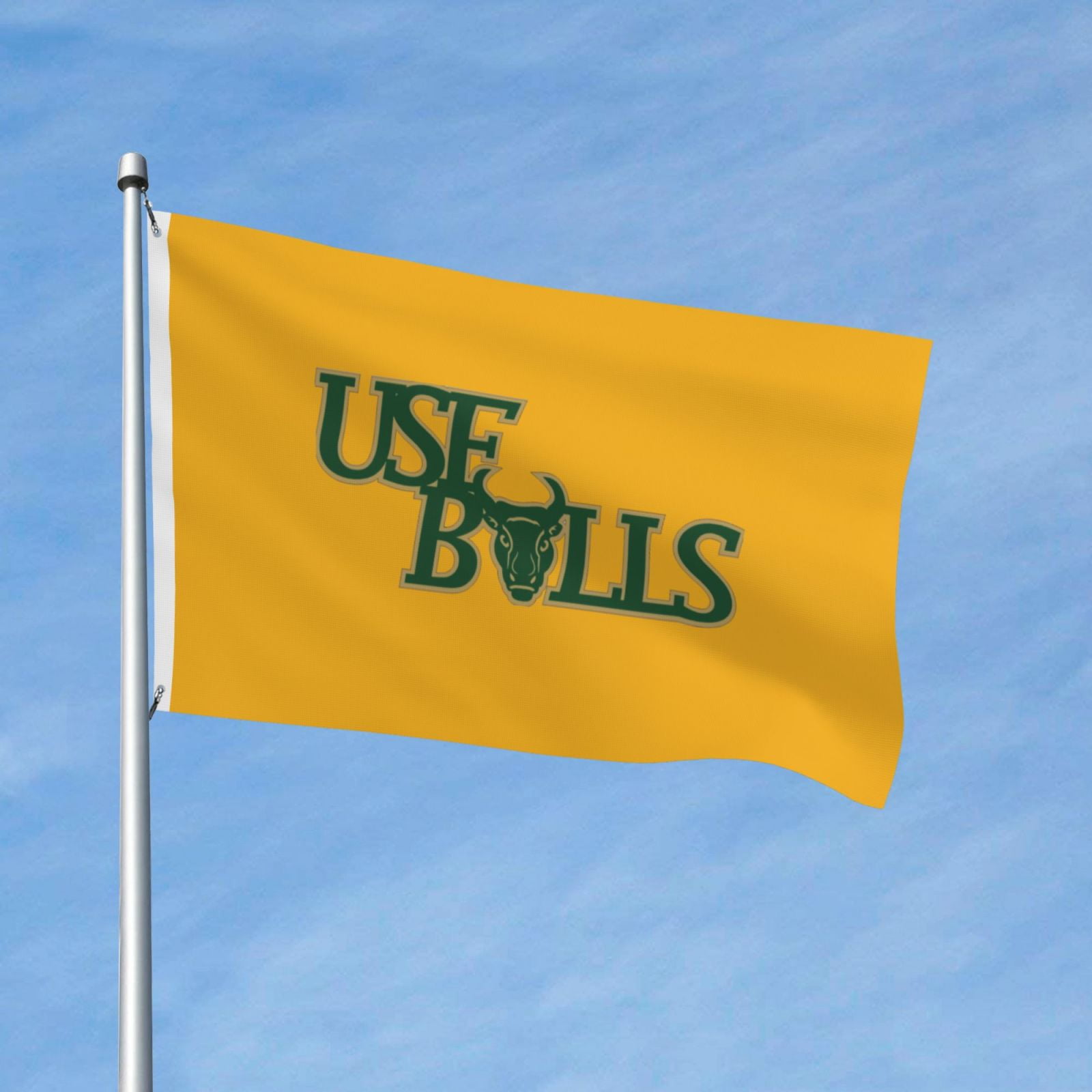 Clipart Usf Bulls Logo 3x5 Ft Flag Double Sided Indoor Outdoor Double ...