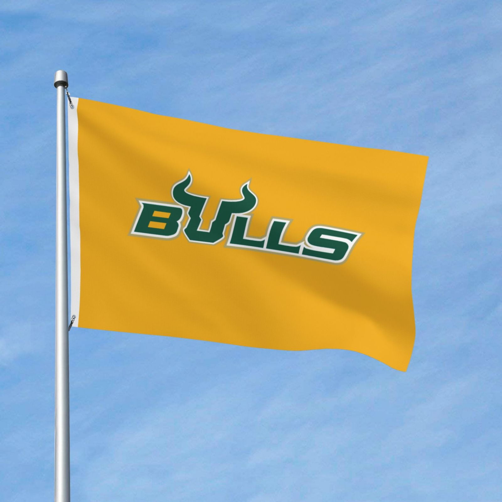 Clipart Usf Bulls Logo 3x5 Ft Flag Double Sided Indoor Outdoor Double ...