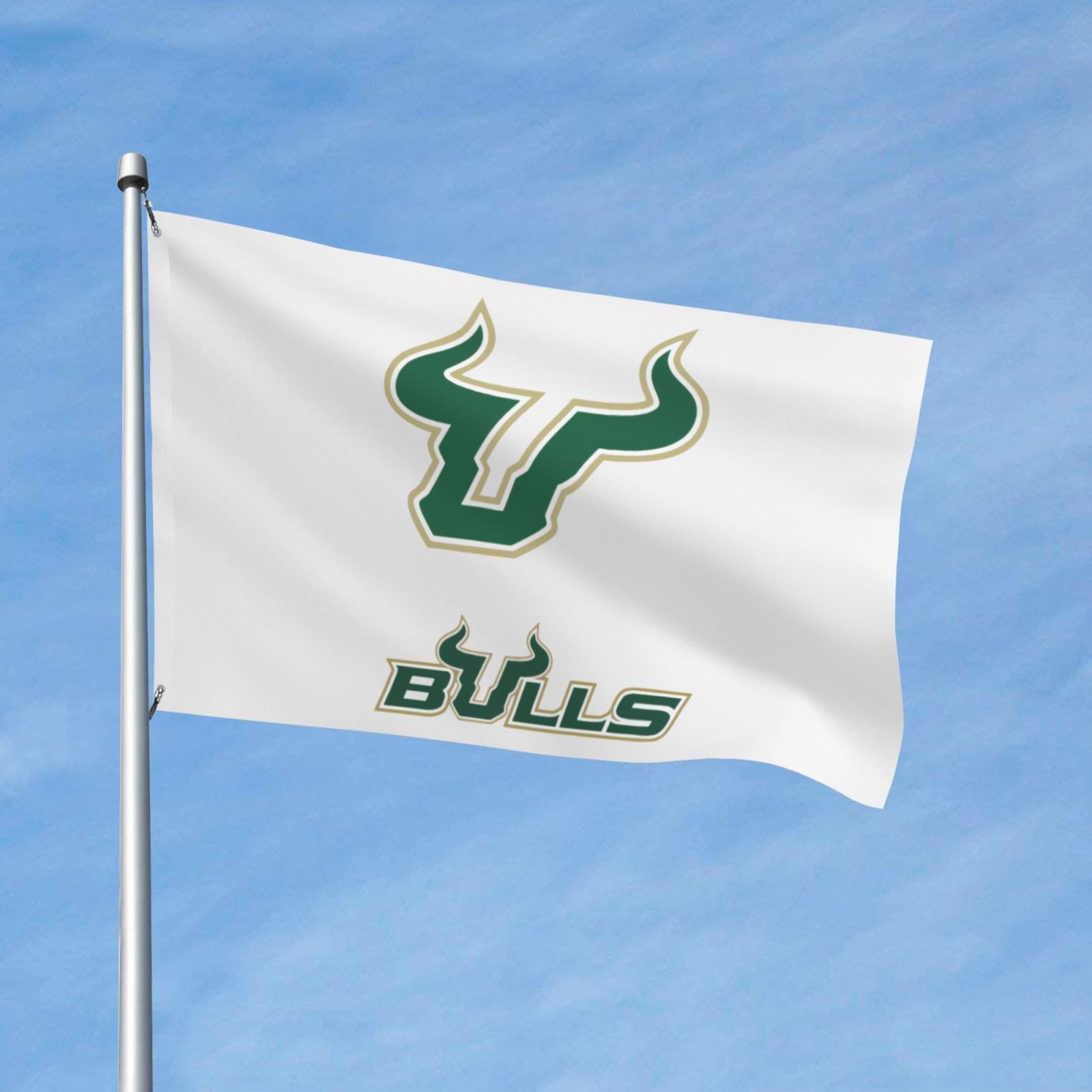 Clipart Usf Bulls Logo 3x5ft Double Sided Outdoor Decorative Flags ...