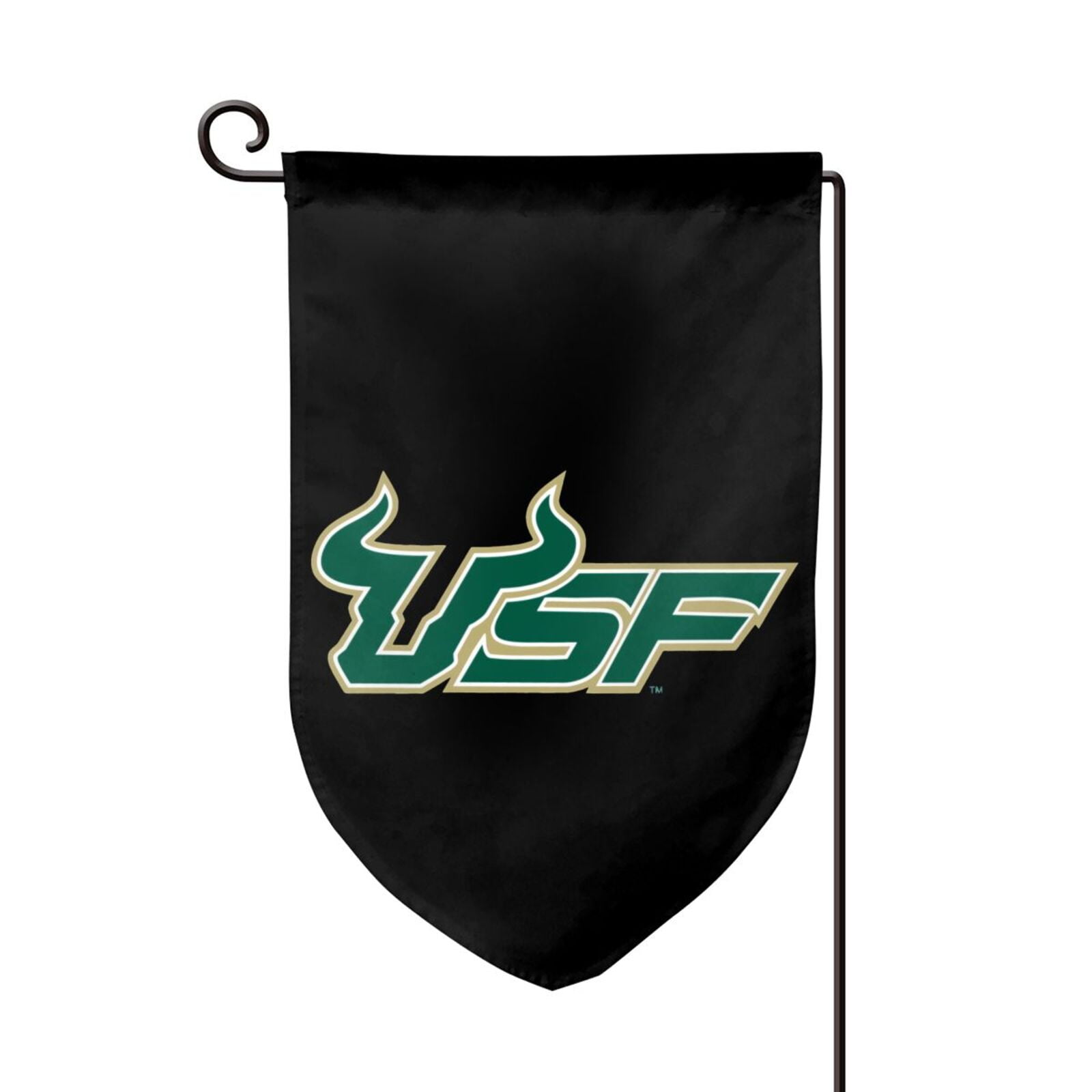 Clipart Usf Bulls Logo Garden Flag Double Sided Banners For Outdoor ...