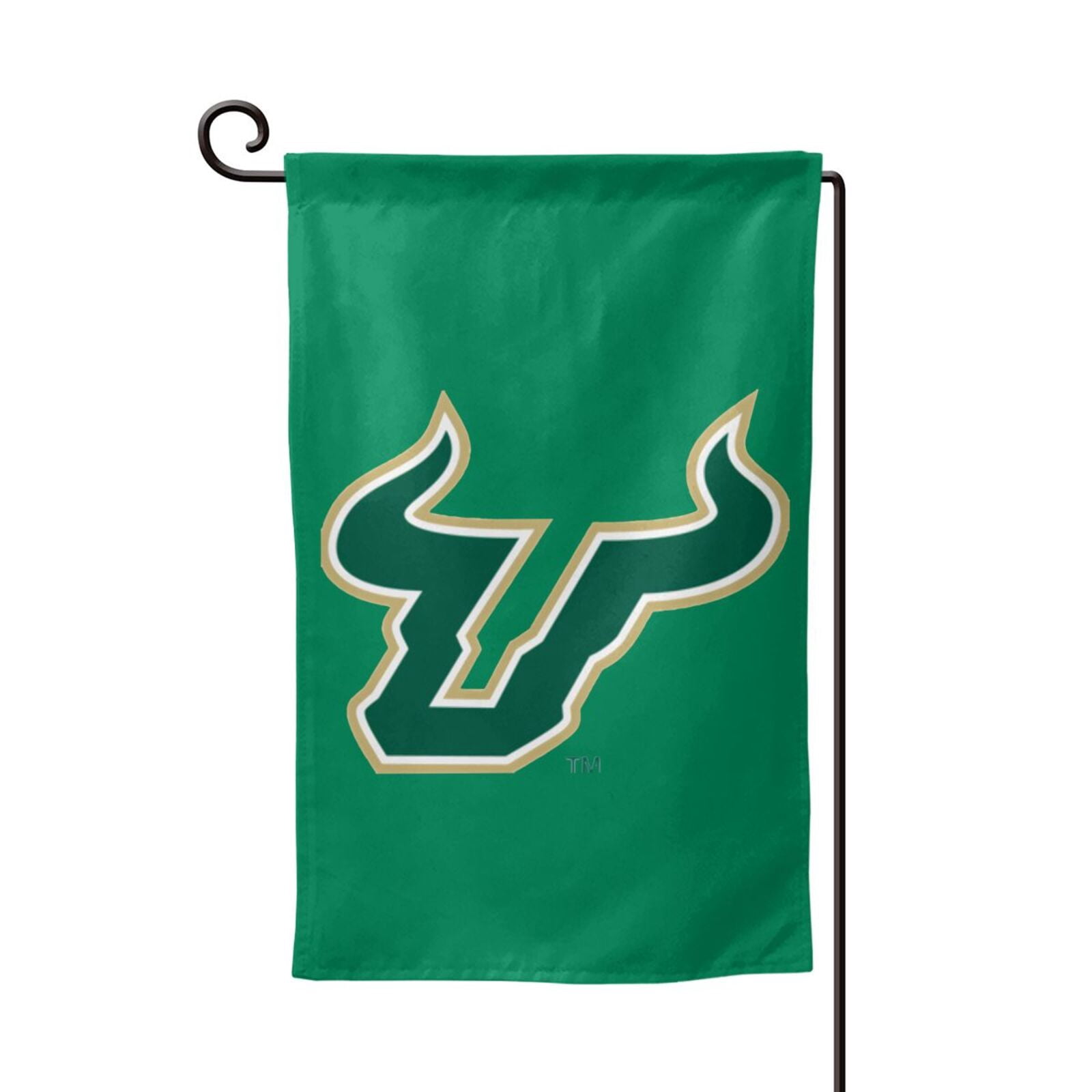 Clipart Usf Bulls Logo Garden Yard Flag Double Sided Banners For Patio ...