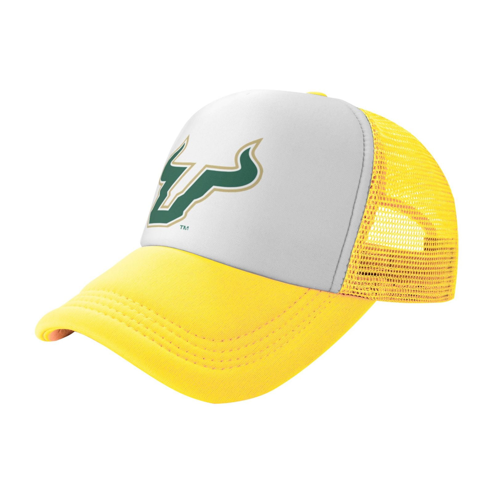 Clipart Usf Bulls Logo Trucker Hats，Adjustable Comfortable Mesh Shade ...
