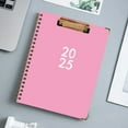 Clipboard A4 Notebook 2025 English Notepad Coil Diary Planner Work ...
