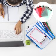 Mini Rainbow Clipboards - Stationery - 6 Pieces - Walmart.com