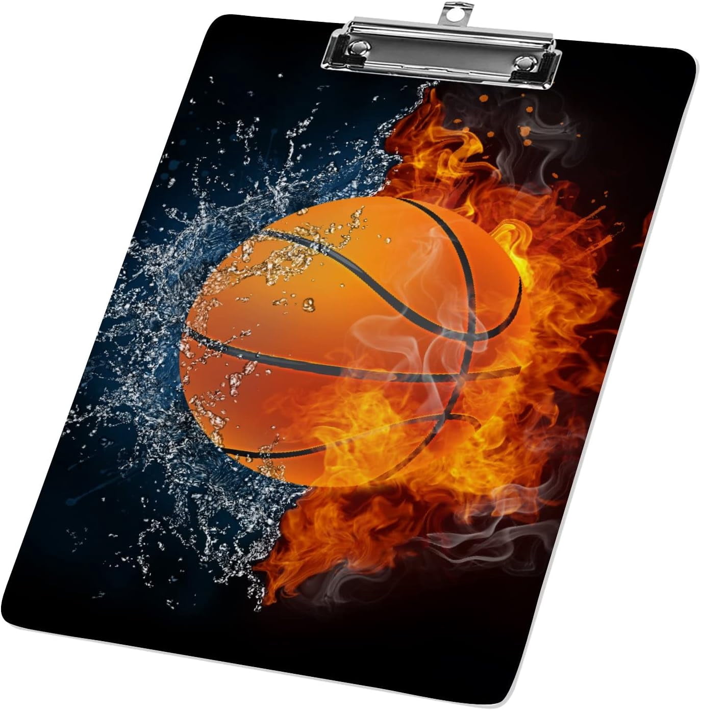 Clipboard Nursing Basketball Ball Acrylic Clip Board with Low Profile ...