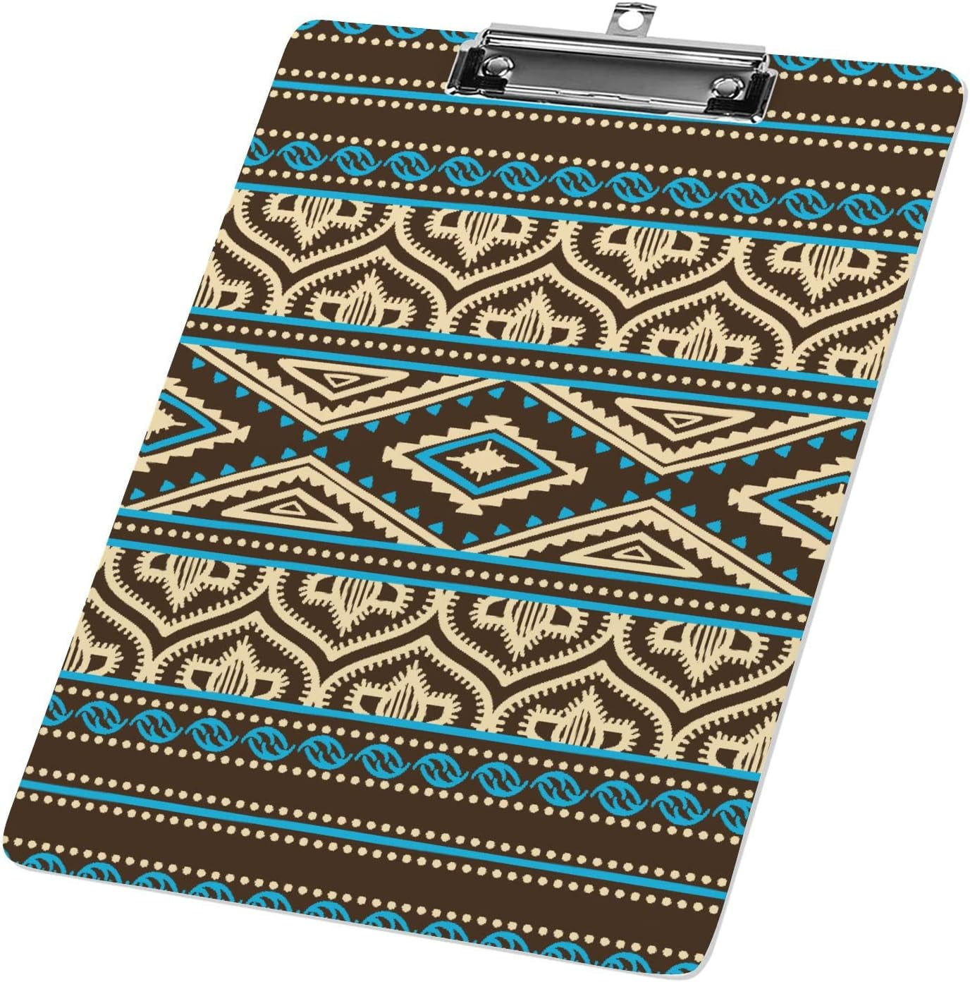 Clipboard Nursing Colorful Ethnic Acrylic Clip Board with Low Profile ...