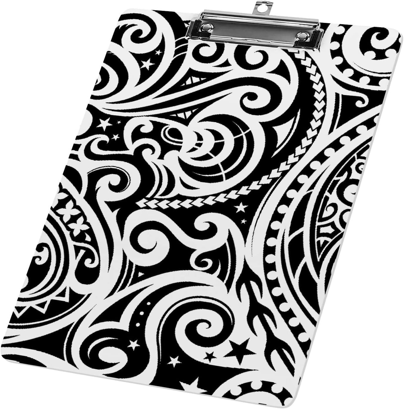 Clipboard Nursing Ethnic Pattern Acrylic Clip Board with Low Profile ...