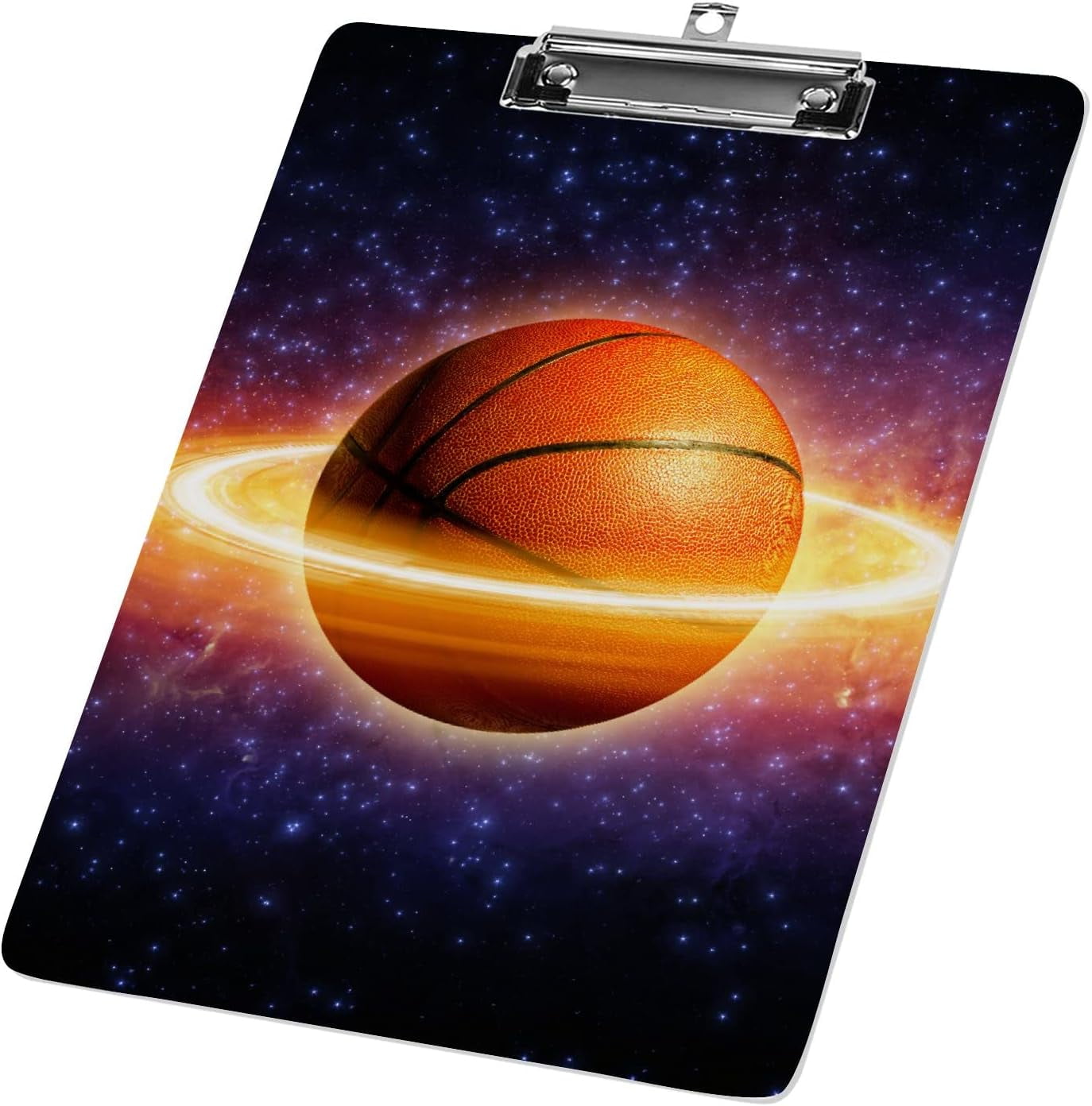 Clipboard Nursing Fantastic Basketball Space Acrylic Clip Board with ...