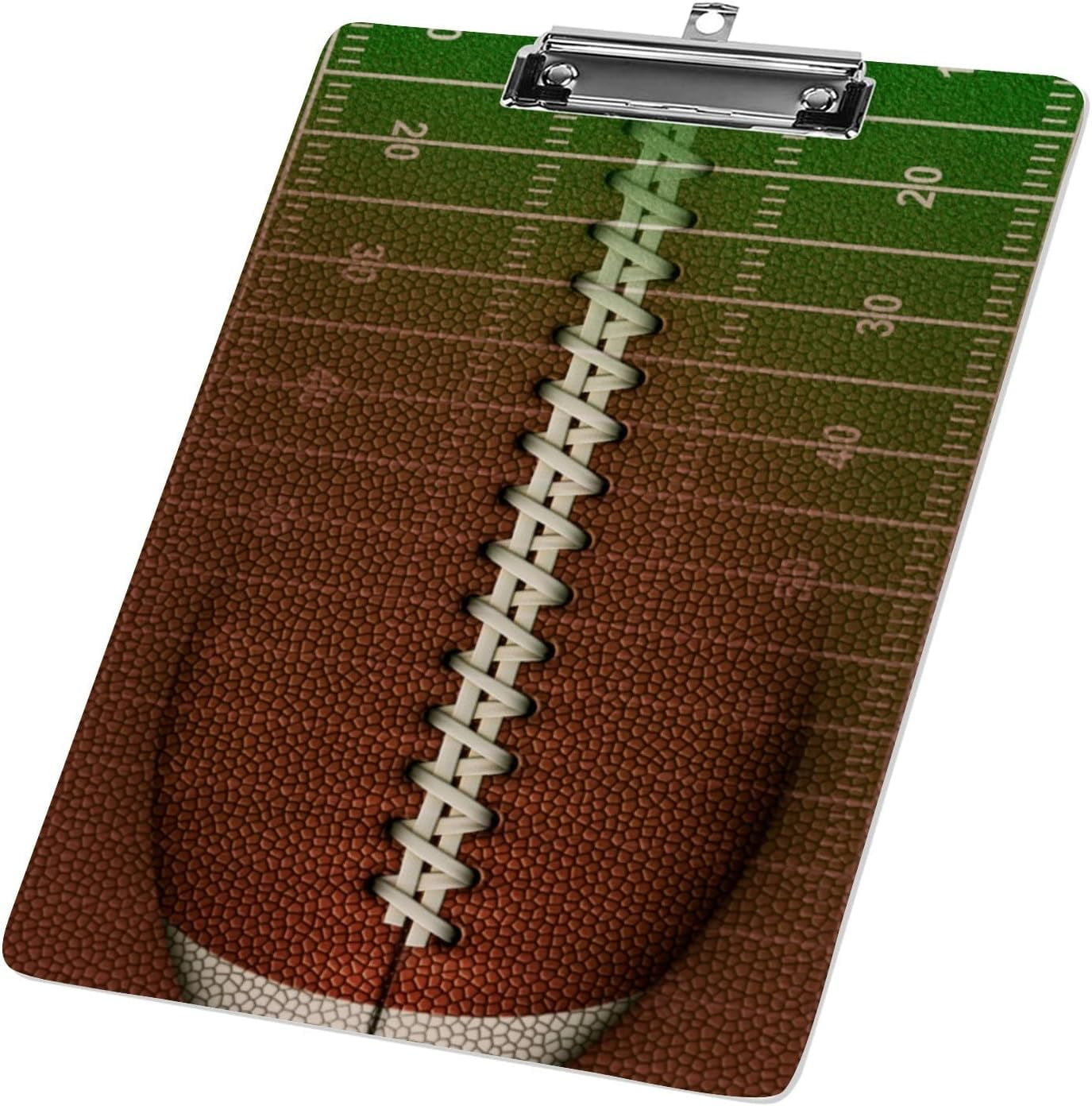 Clipboard Nursing Football Laces Acrylic Clip Board with Low Profile ...