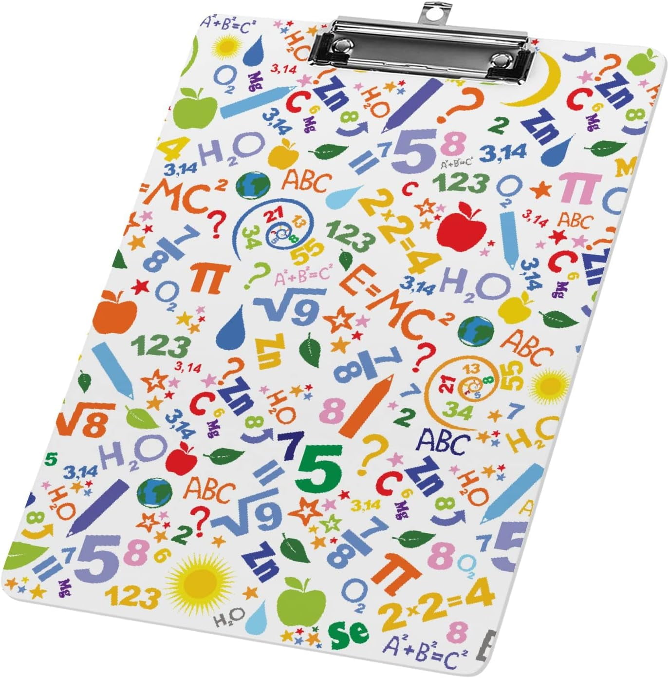 Clipboard Nursing Formulas Science Colorful Acrylic Clip Board with Low ...