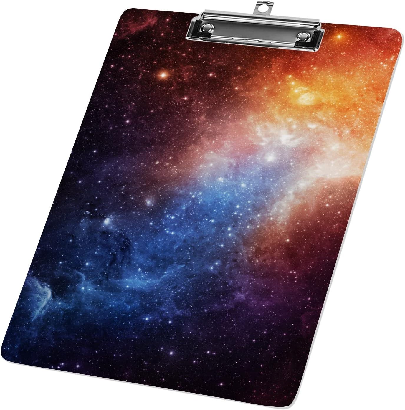Clipboard Nursing Galaxy Acrylic Clip Board with Low Profile Metal for ...