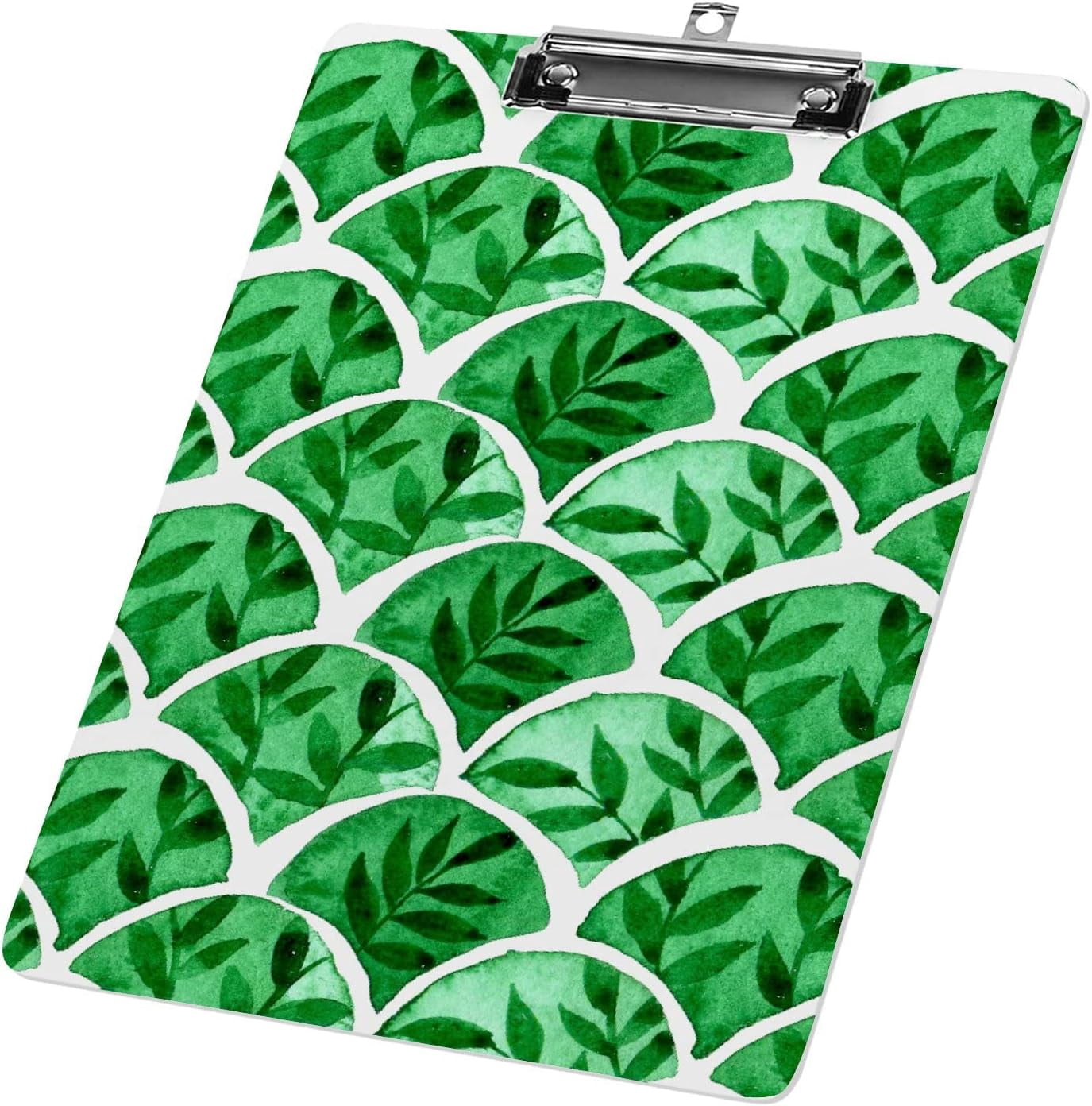 Clipboard Nursing Green Scales Tropical Acrylic Clip Board with Low ...