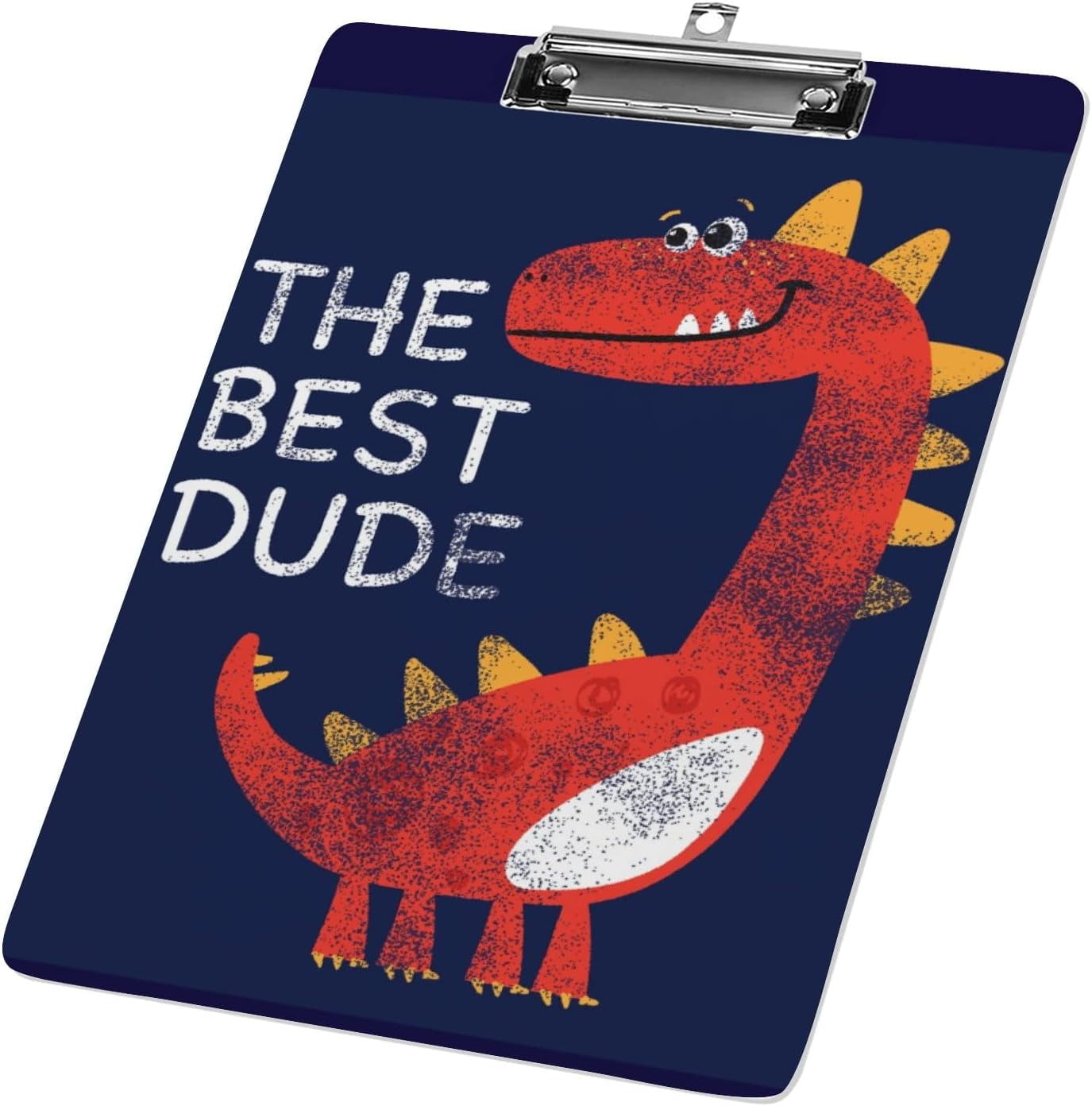 Clipboard Nursing Little Dinosaur Acrylic Clip Board with Low Profile ...
