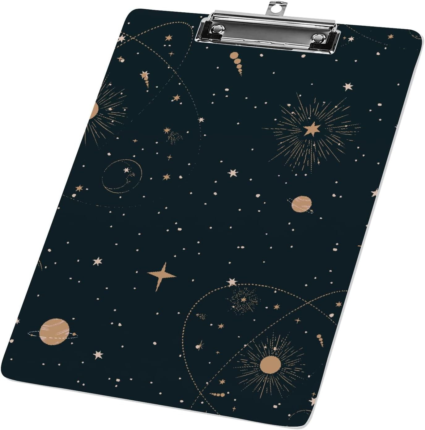 Clipboard Nursing Mystical Space Planet Moon Stars Sun Acrylic Clip ...
