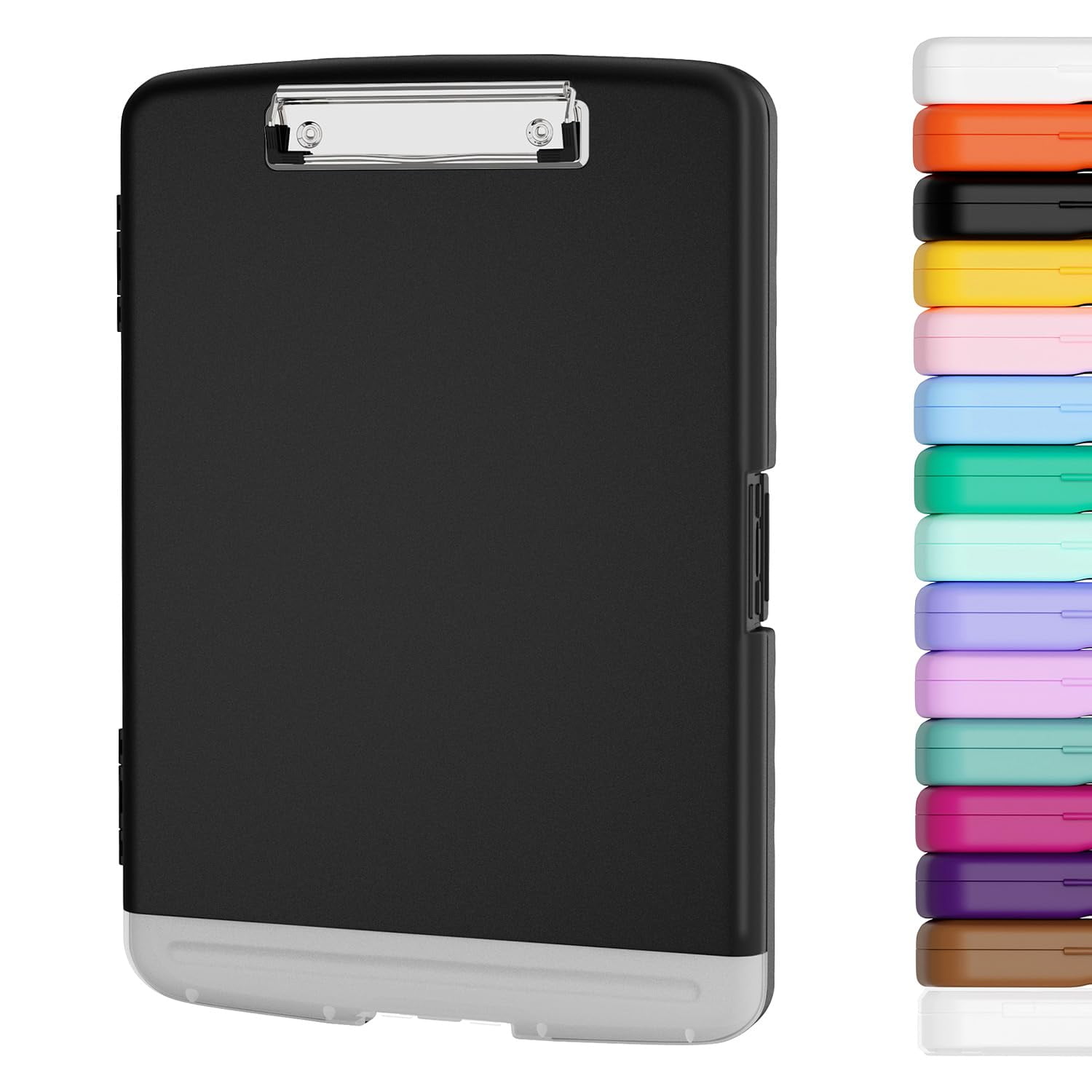 Clipboard with Storage, 8.5 x 11 Organization Box with Pen Holder and ...