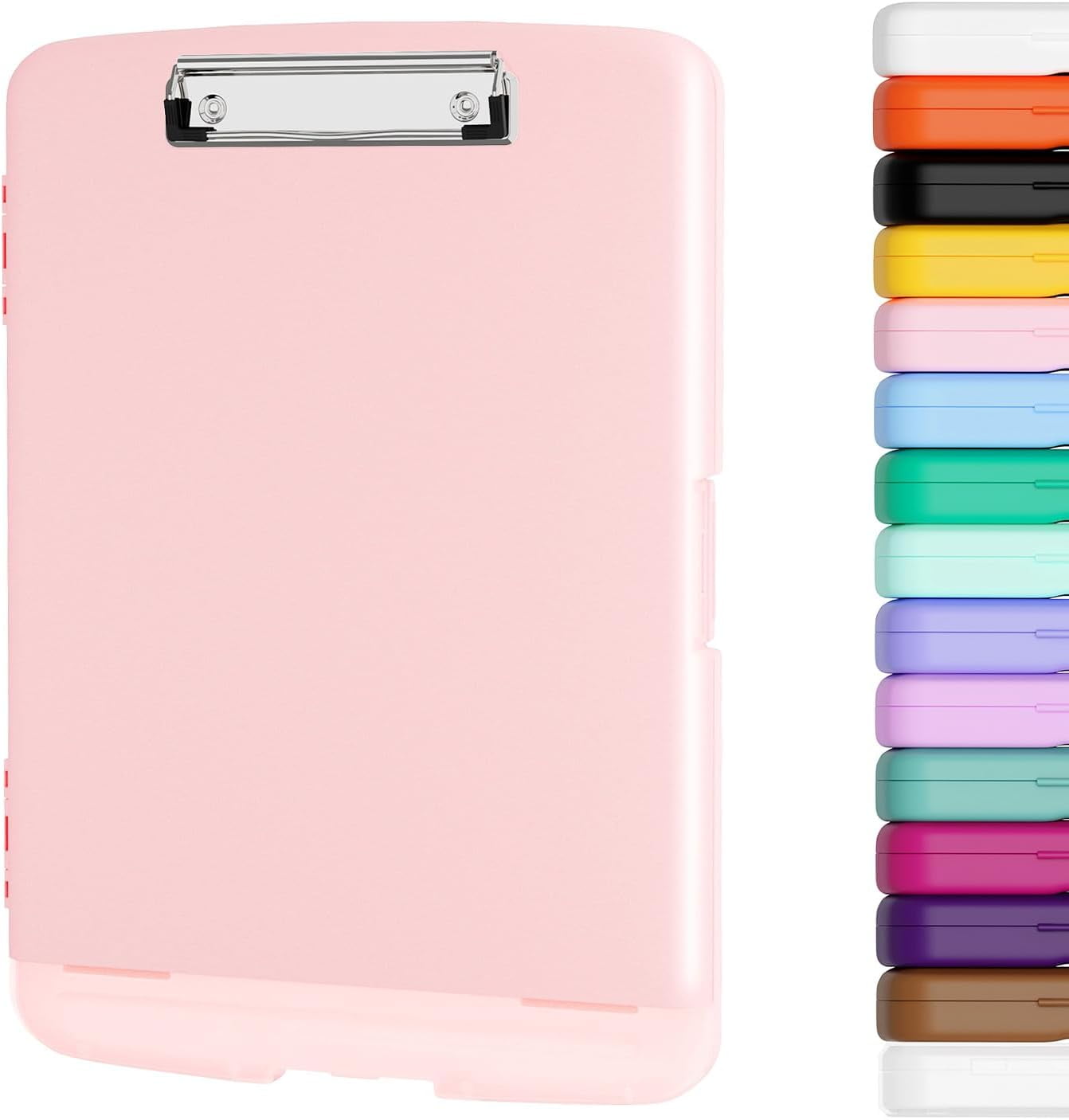 Clipboard with Storage, 8.5 x 11 Organization Box with Pen Holder and ...