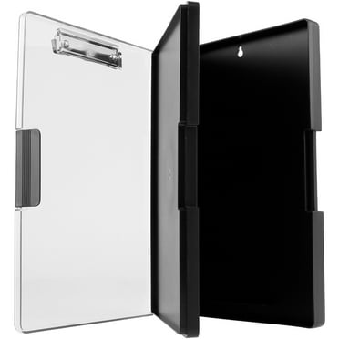 Blue White Florals Leaves Foldable Binder Folder Clipboard with Pen ...