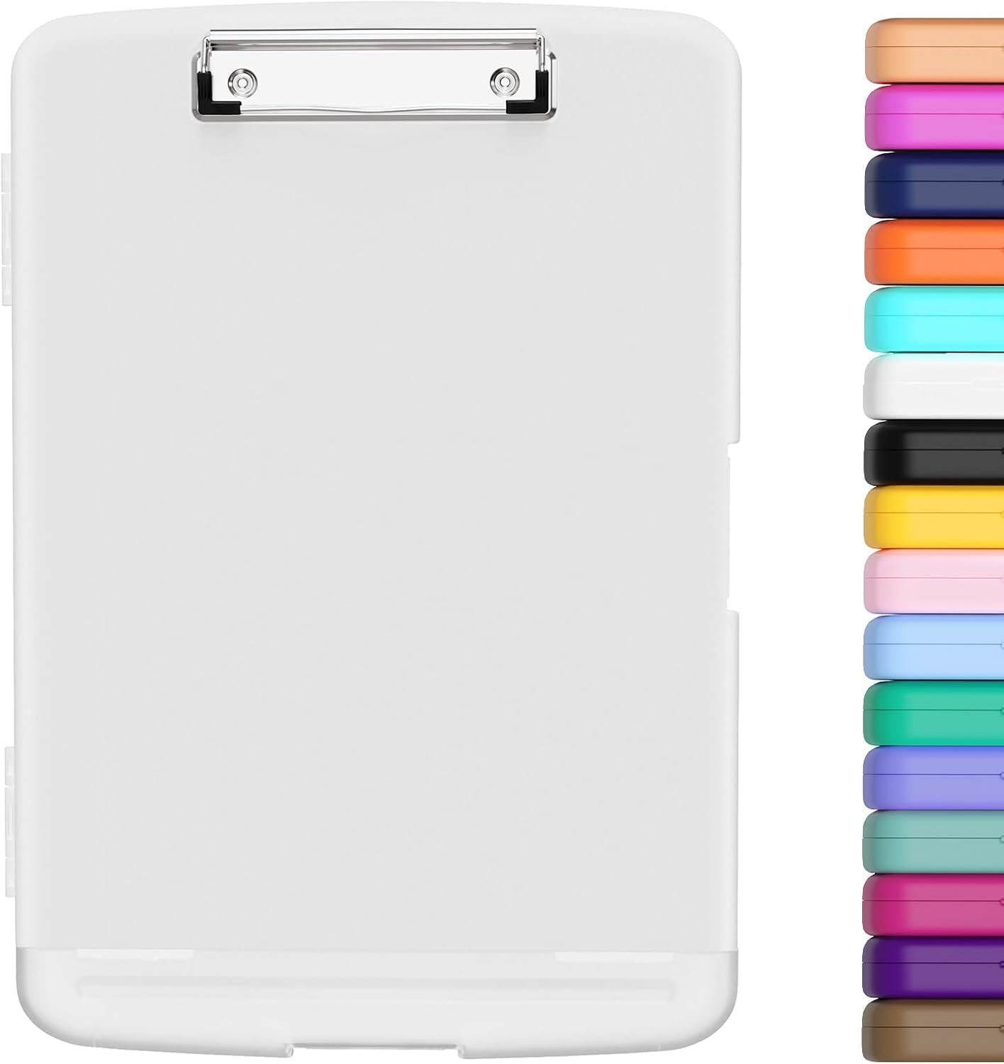 Clipboard with Storage Box (A4 Size), 9.6 x 14.3 In High Capacity ...