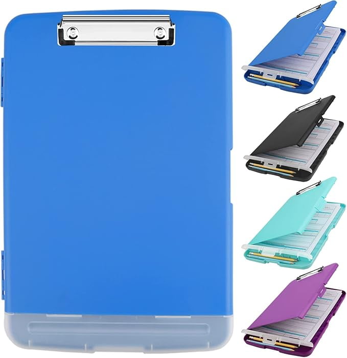 Clipboard with Storage,Clip Boards 8.5x11 with Storage,Large Capacity ...