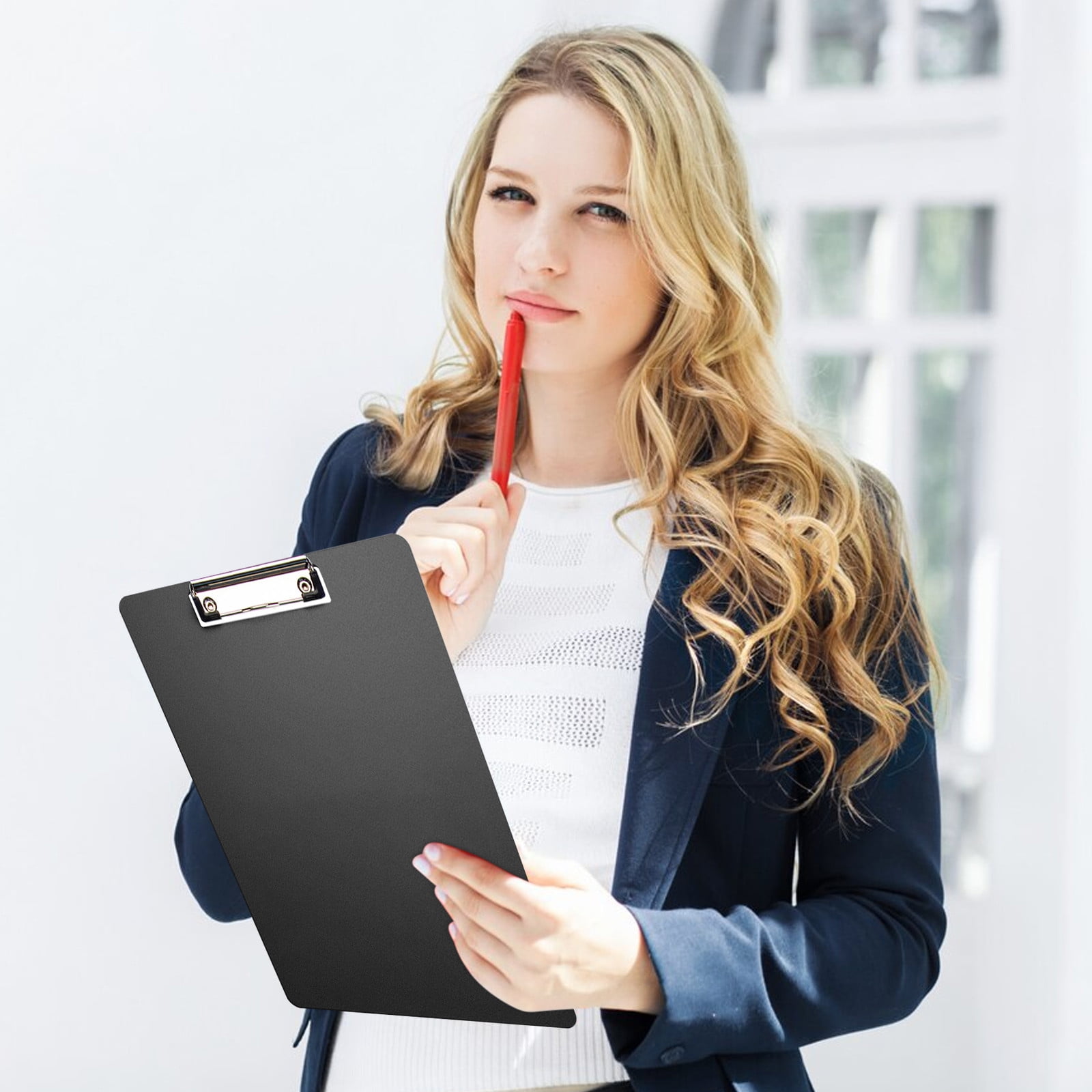 Clipboard with Storage Clipboard Holder Folder Writing Pad Test Paper ...