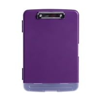 Officemate Slim Clipboard Storage Box, Translucent Purple (83305 ...