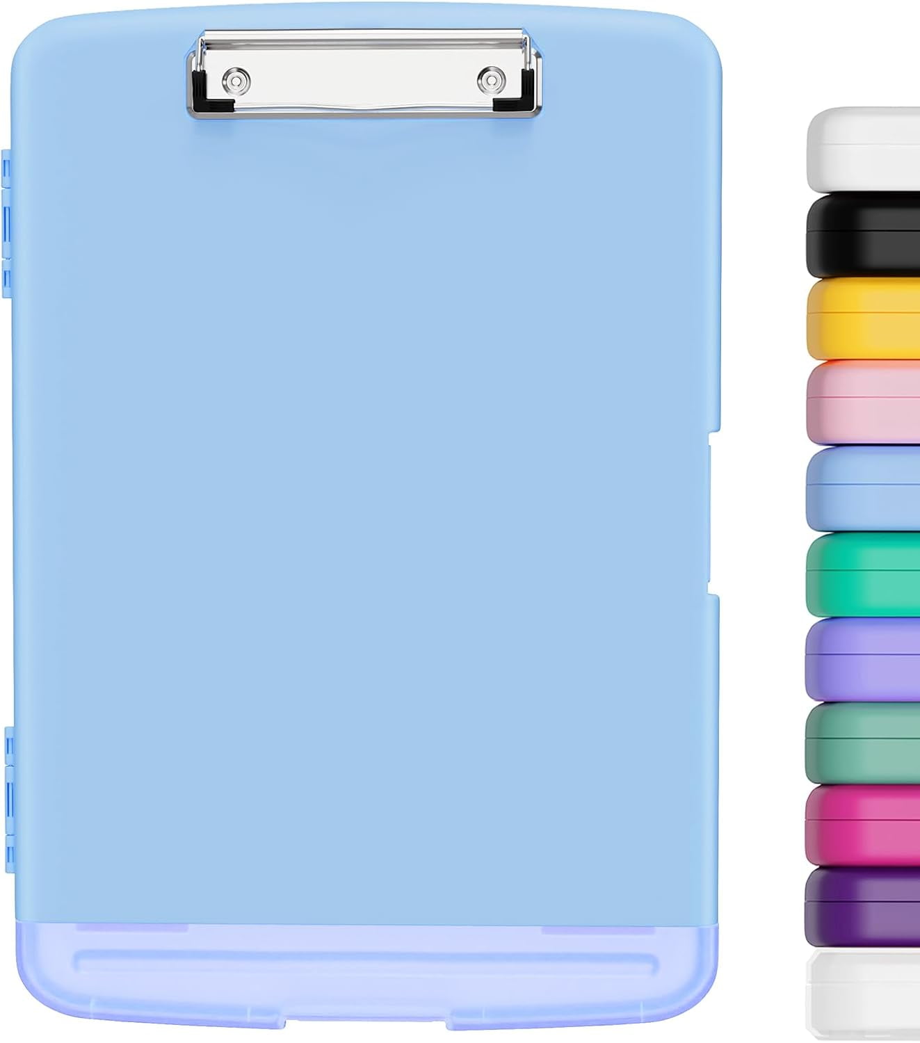 Clipboard with Storage with Pen Holder, Folder Nursing Clip Board 8.5 x ...
