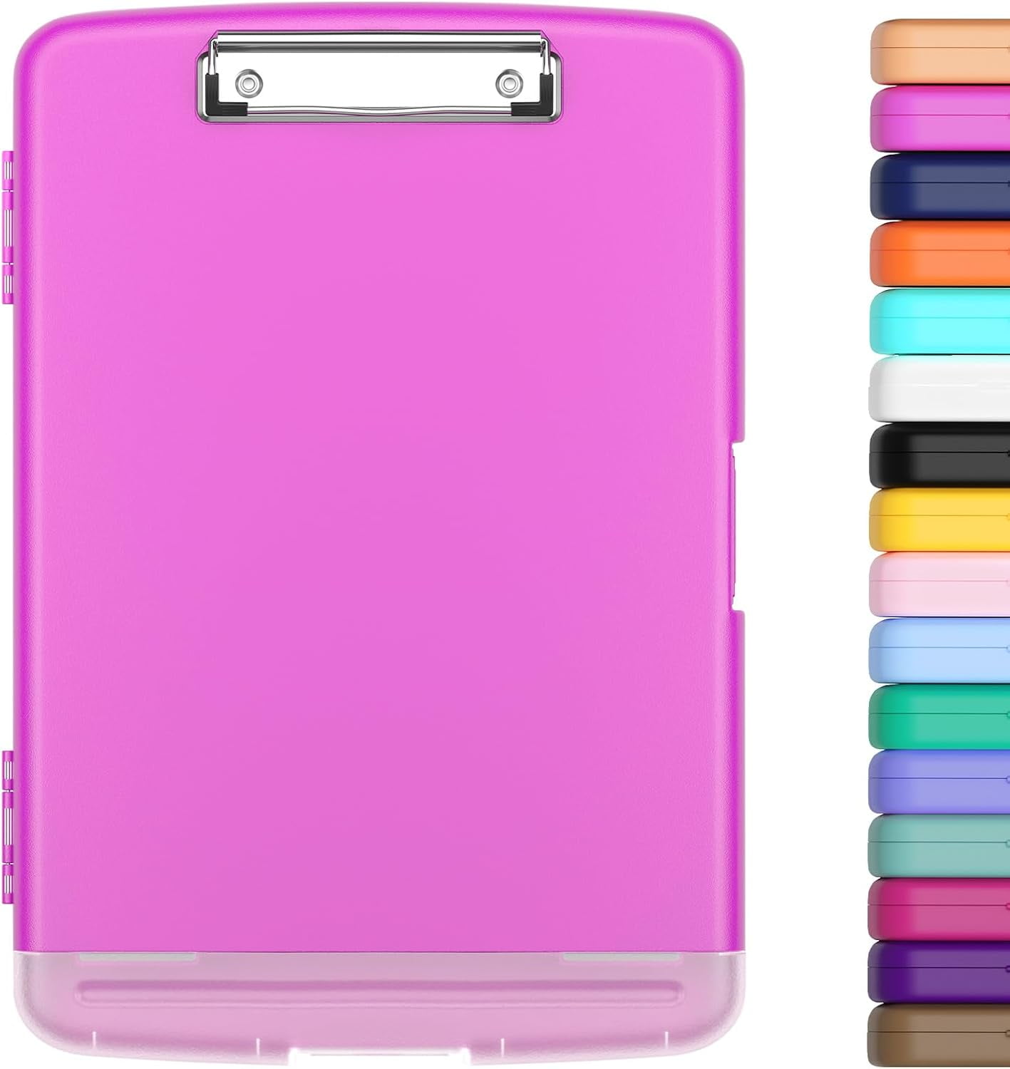 Clipboard with Storage with Pen Holder, Folder Nursing Clip Board 8.5 x ...