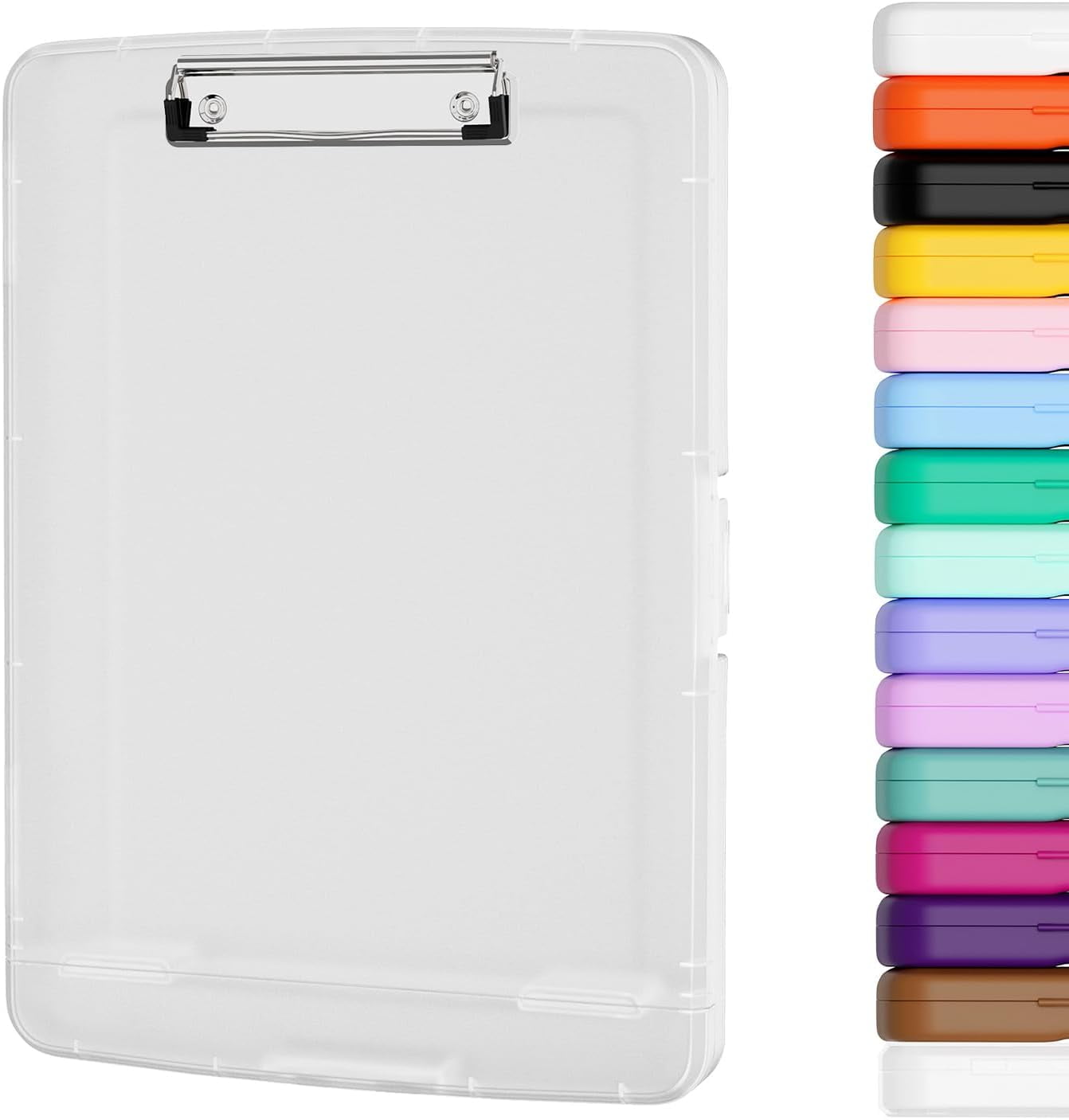 Clipboard with Storage, Plastic A4 Clipboard Case Storage Clipboard ...